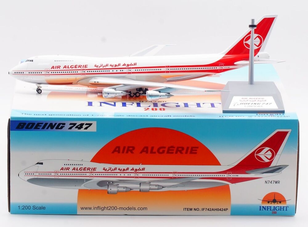 B747-243C Air Algerie | Sběratelské modely letadel, tanků a vojenské ...