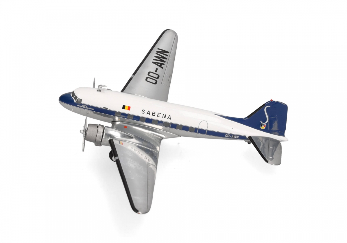 DC-3 Sabena "1960s" Colors | Sběratelské modely letadel, tanků a ...